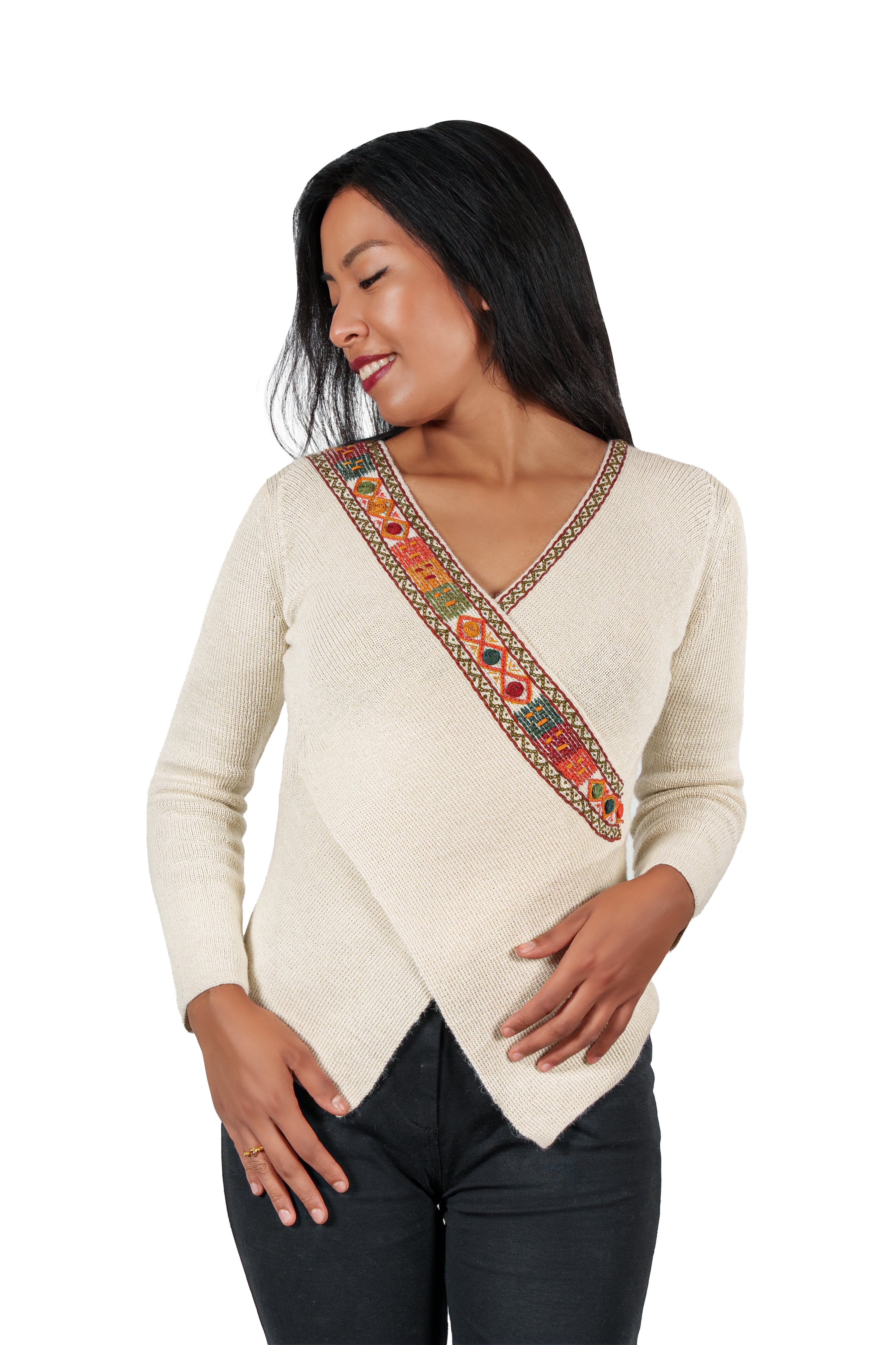 "Ivory Lace" Sweater – ALLPAK